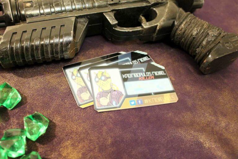 Krombopulos Michael ID Badge & Business Card - Inspired by Rick and ...