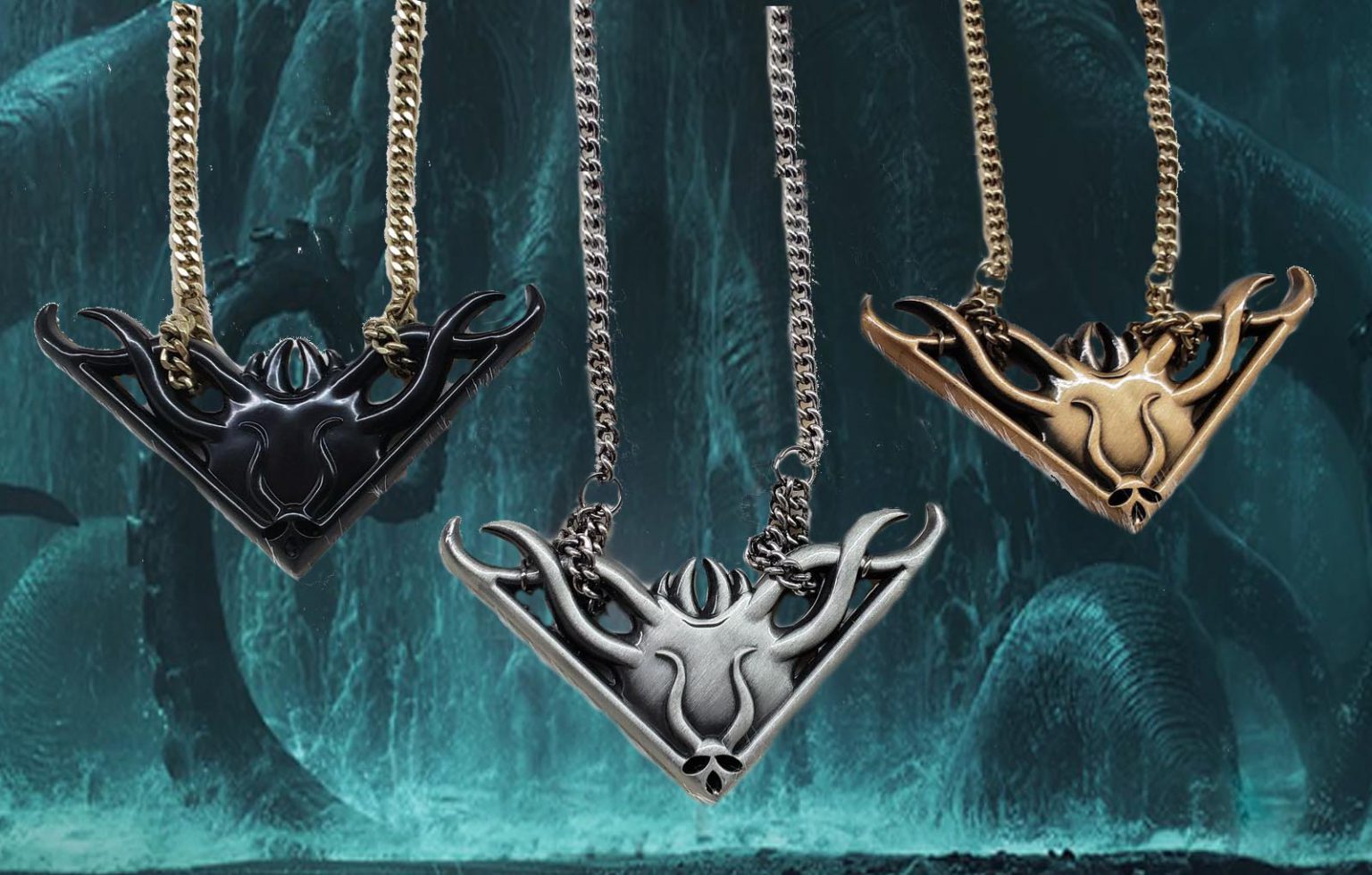 HP Lovecraft Style Cthulhu Pendant - Geekify Inc