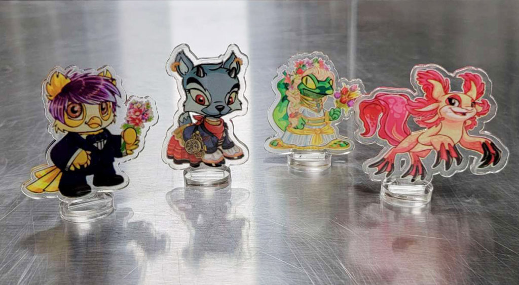 Neopets – Custom Neopet Acrylic Keychain Charms (Officially Licensed ...